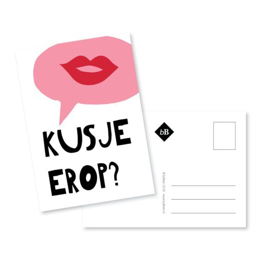 Kusje erop - kaart - Bastaa!