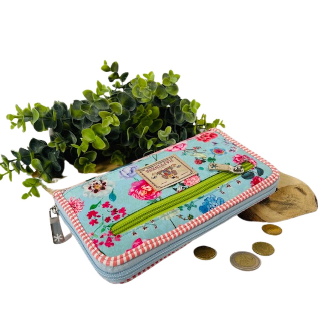 Portemonnee dames - Jasmin Pink Blue kopen? - Bastaa!