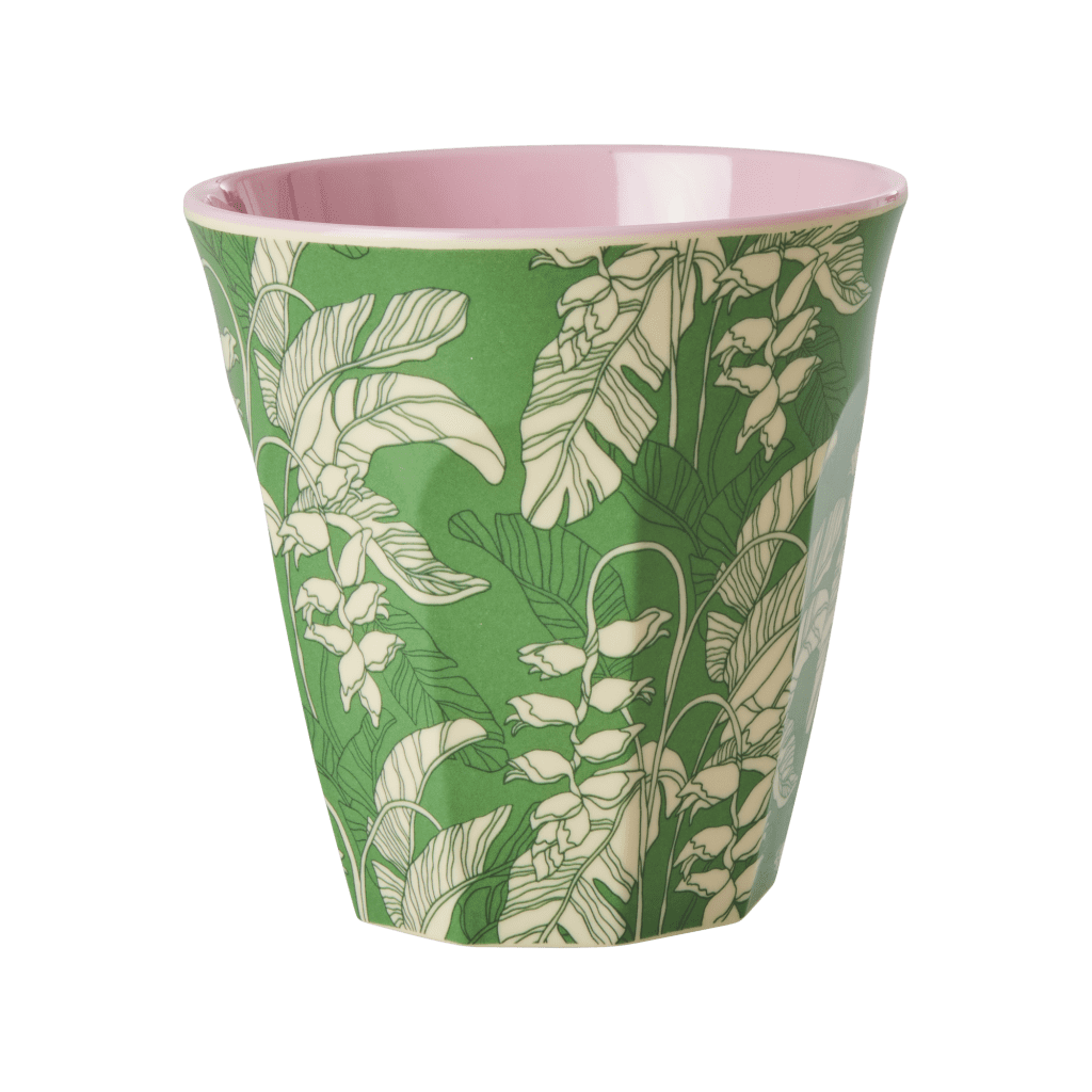 Melamine beker medium - Paradise Green - Rice - Bastaa!
