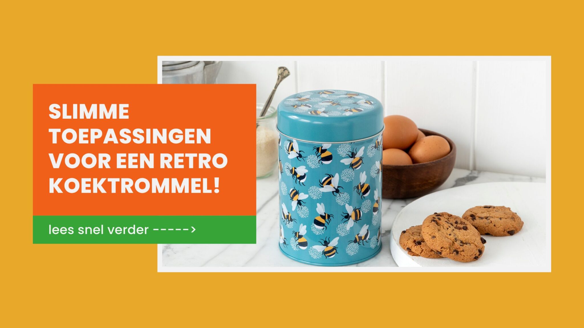 Toepassingen voor een retro koektrommel! - Bastaa!